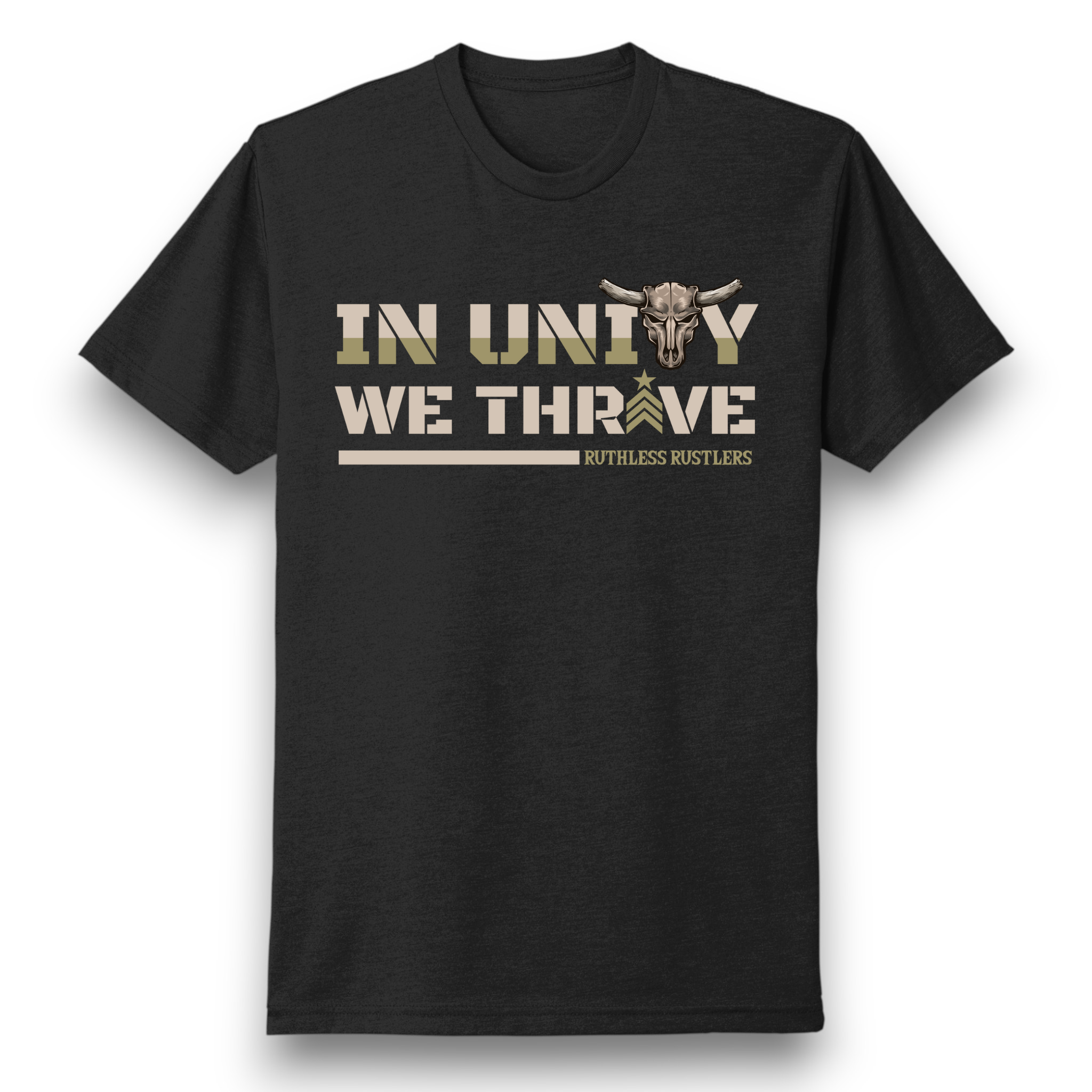 Ruthless Rustlers In Unity We Thrive T-Shirt