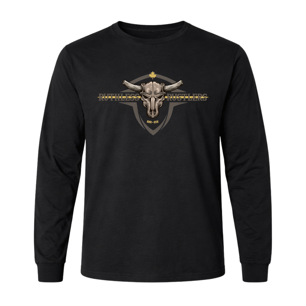 Ruthless Rustlers Dispatchers Tribute Long Sleeve T-Shirt | Black